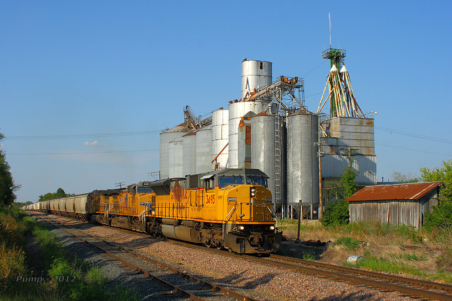 Southbound UP Manifest Train